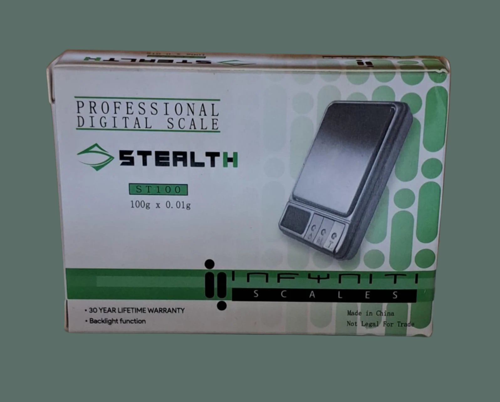 Stealth Infinity Scales ST-100 100g x 0.01g – Zoom-X International