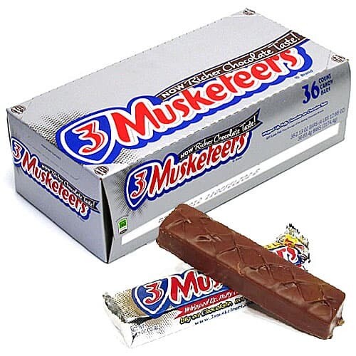 3 Musketeers Chocolate Bar – 36 Bars 54g – Zoom-X International