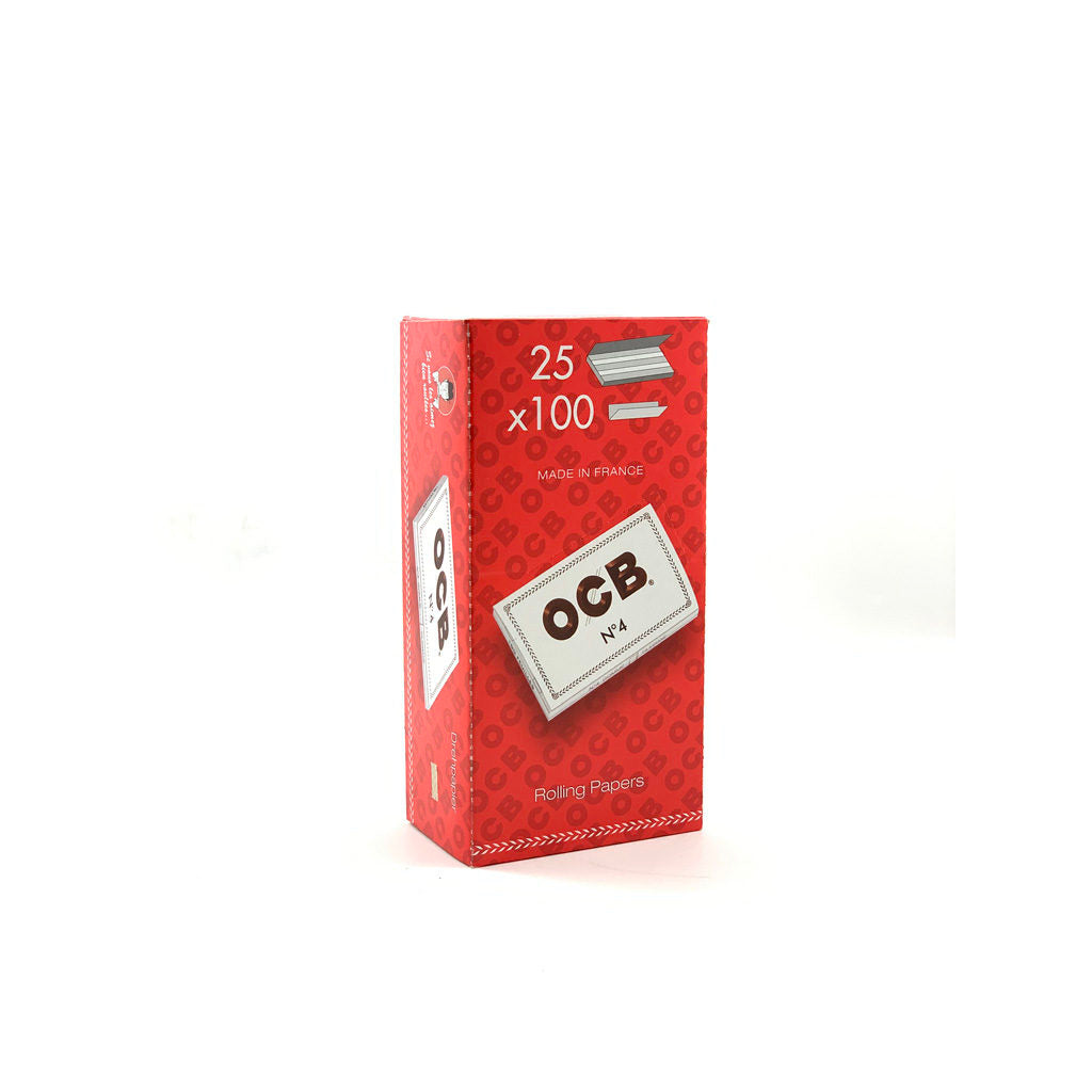OCB Red Rolling Papers N 4 25x100 – Zoom-X International