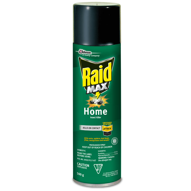 Raid Max Home Insect Killer (500g) – ZoomX International