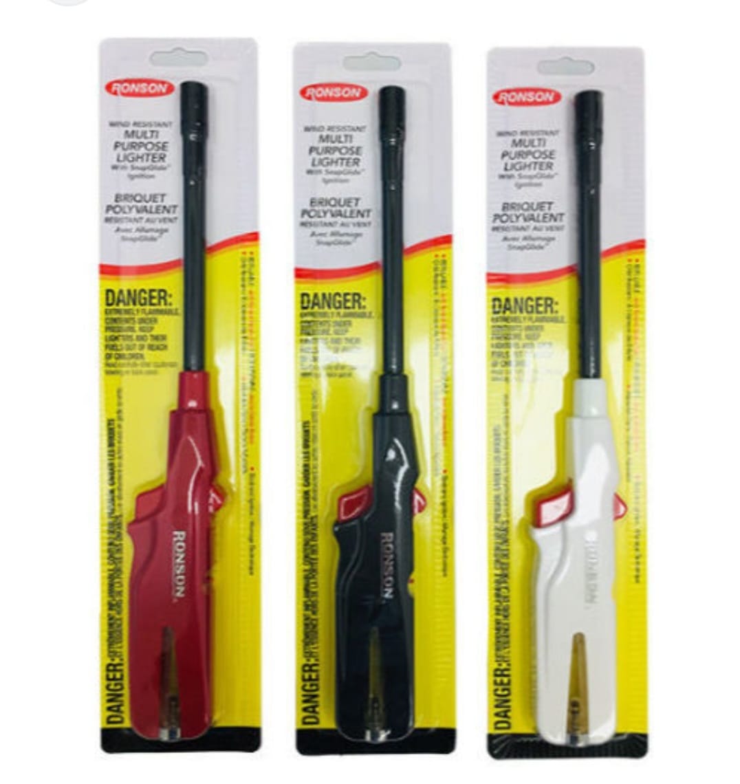 RONSON Multi Purpose Lighter(Assorted Colours) – Zoom-X International