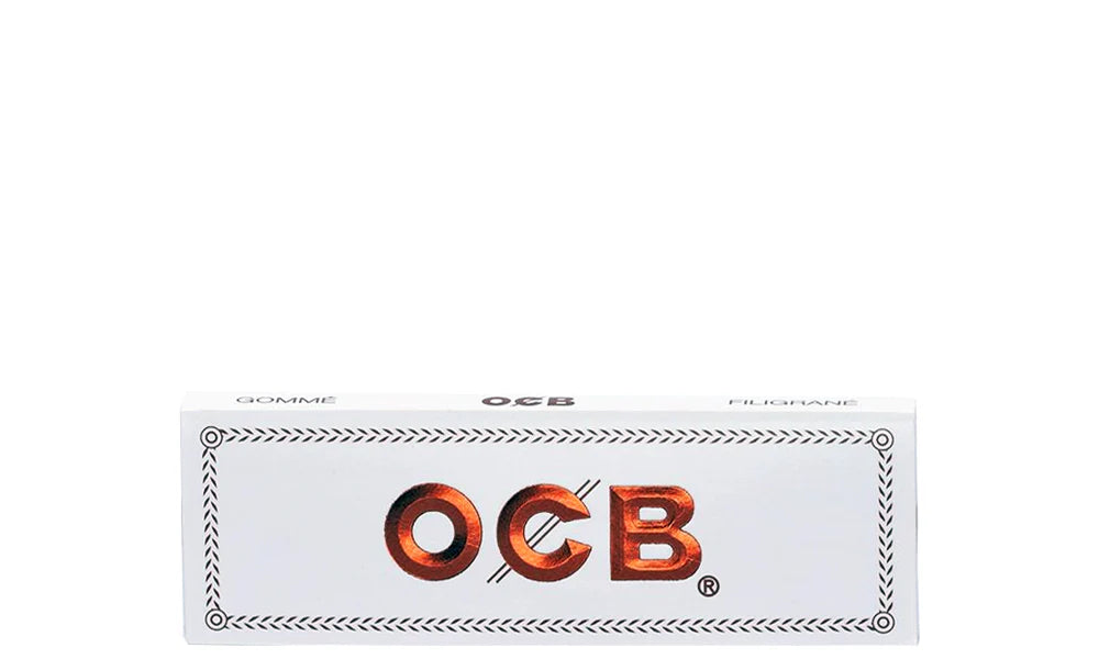 OCB White Rolling Papers 1.0 Single Wide 50*50 – Zoom-X International