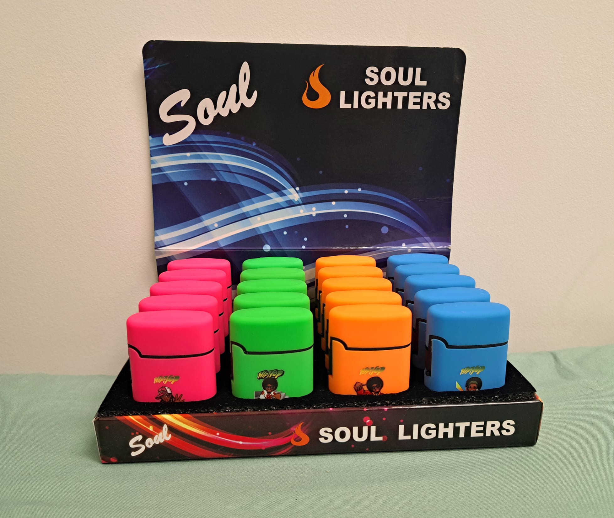 Soul Lighters - Hip hop (20 in 1 box) 2.75$ each 2305 – Zoom-X ...