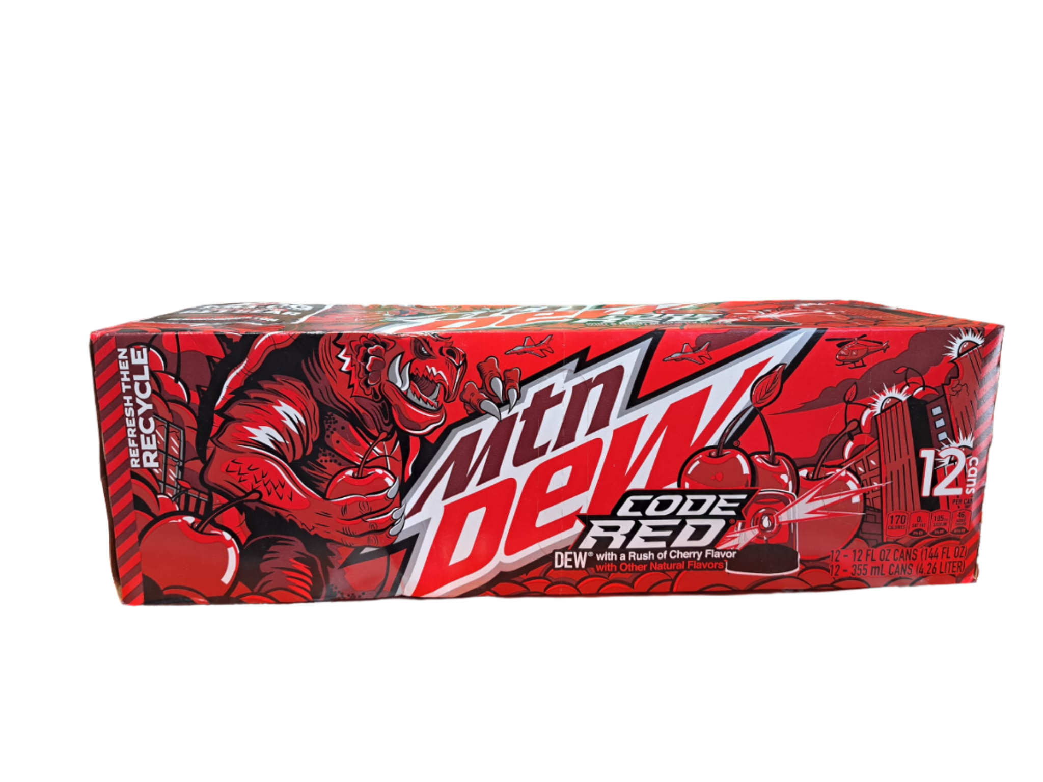 MTN DEW SODA (CODE RED) PACK OF 12 – Zoom-X International