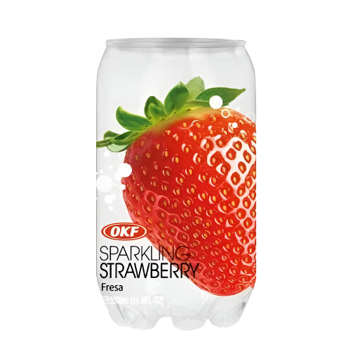 OKF Sparkling Water Strawberry Flavor 350ML (Pack of 24) – ZoomX ...