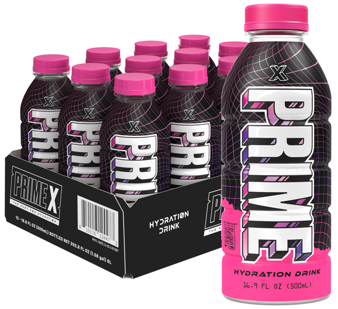 Prime X Pink Hydration Drink,500ml 12pk Bottles (12 Bottles) – Zoom-X ...