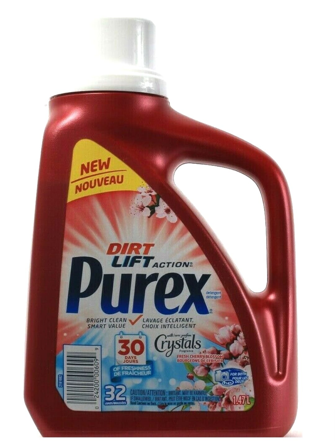 PUREX LAUNDARY DET CHERRY 1.47L 32 Loads (6pc In One Box) $5.5 Each ...