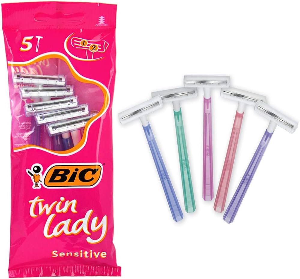 Bic Twin Lady Sensitive 5 Razors – Zoom-X International