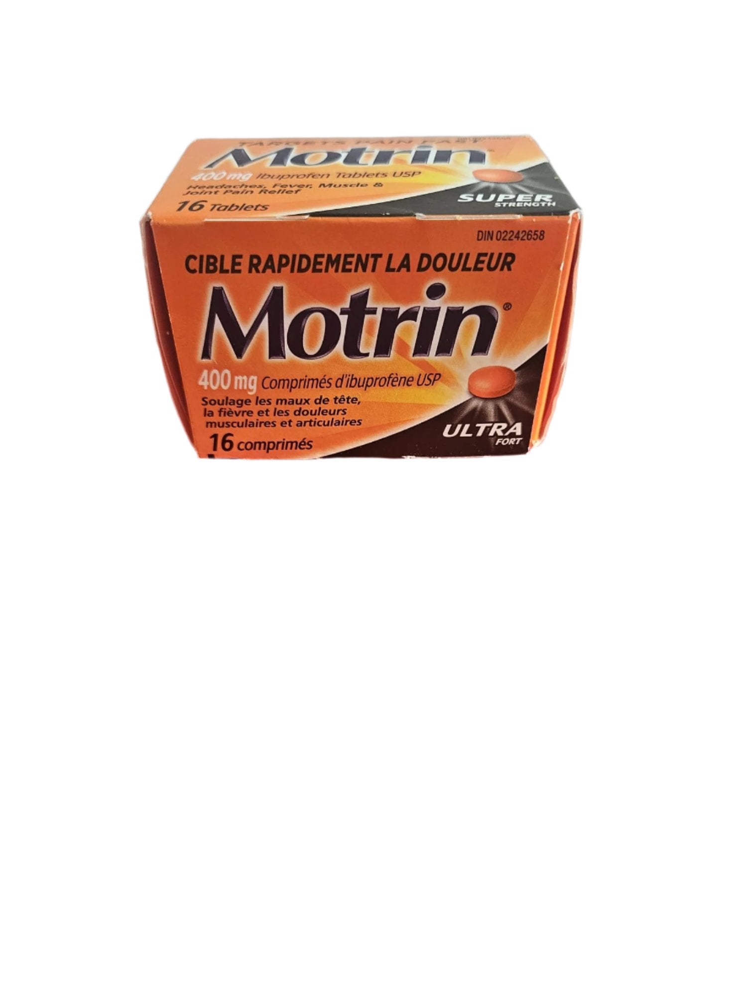 Motrin 400mg (16 Tablet) – Zoom-X International