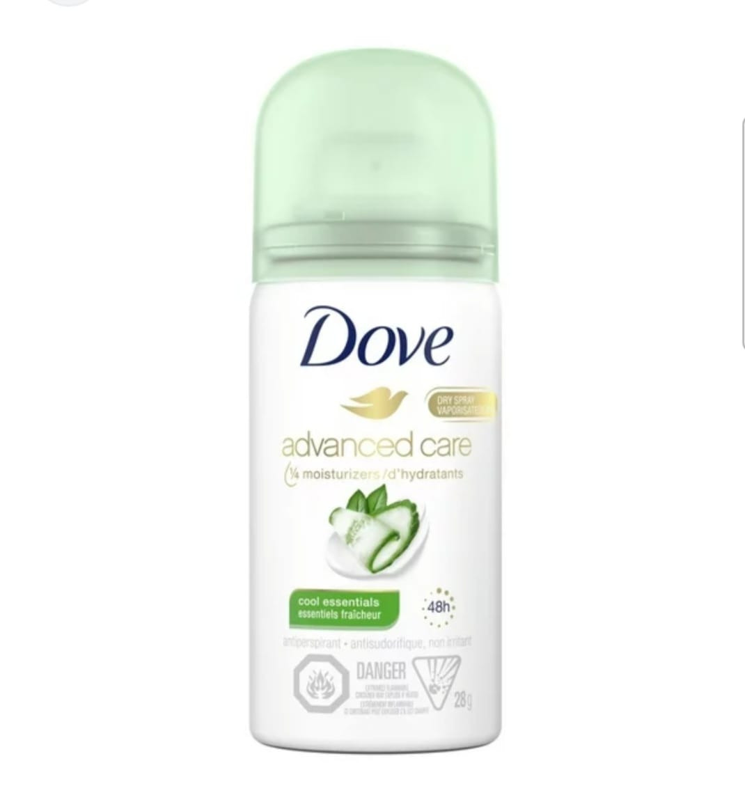 Dove Cool Essentials Travel Dry Spray 24x28g – Zoom-X International