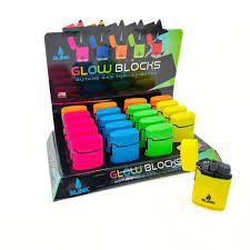 Blink Glow Blocks Butane Gas Torch Lighter 20 pcs $2.75 EACH – Zoom-X ...