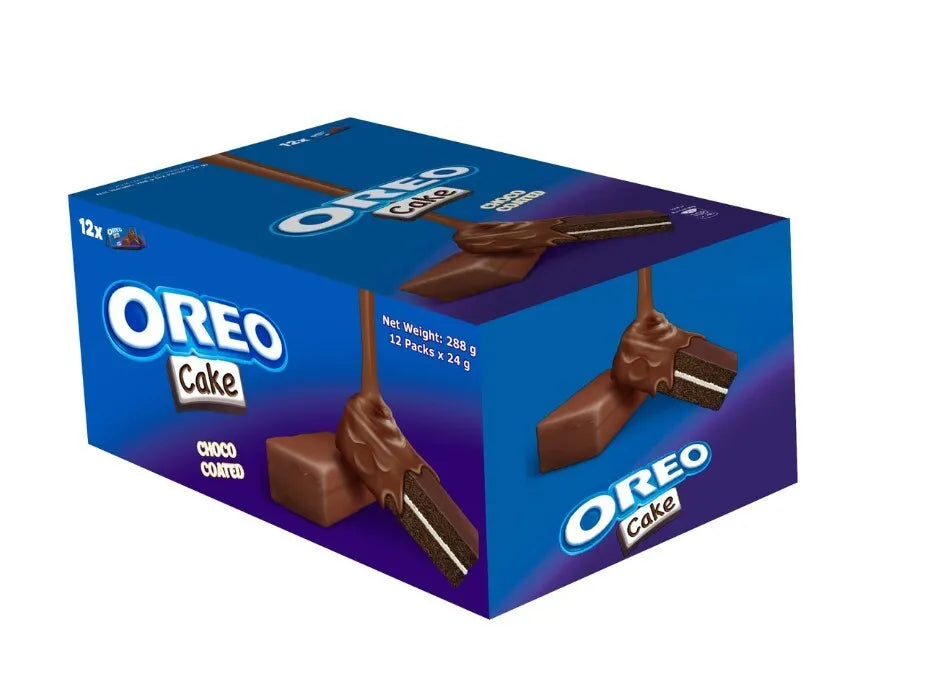 Oreo Cake Choco Coated 12x24g Packs – Zoom-X International