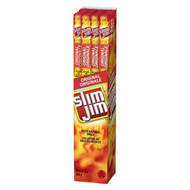 Slim Jim Original Monster Spicy Sausage Snack Size 18*55g – Zoom-X ...