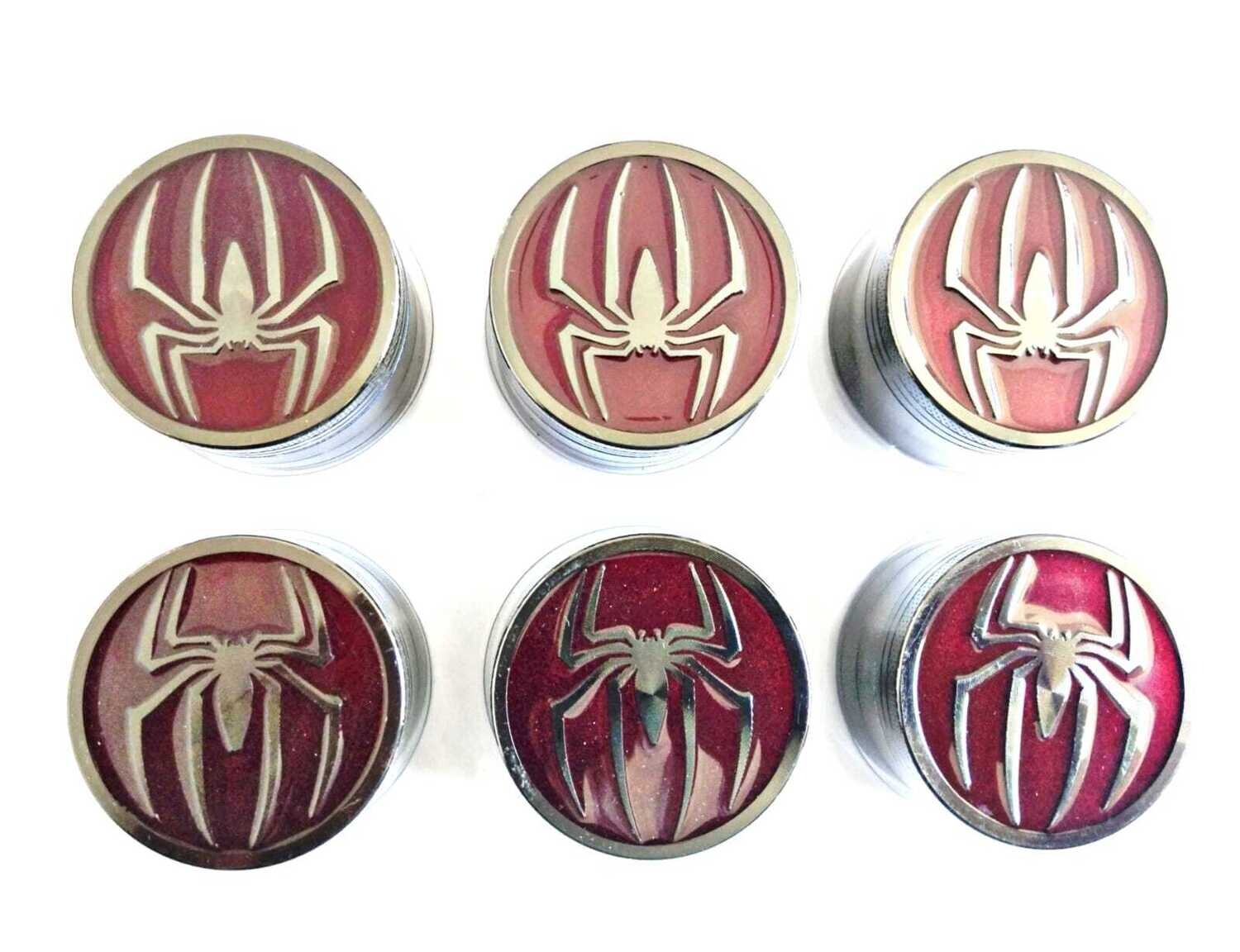 Tobacco Grinder 4 parts 50mm SPIDERMAN (12 In Display) – Zoom-X ...