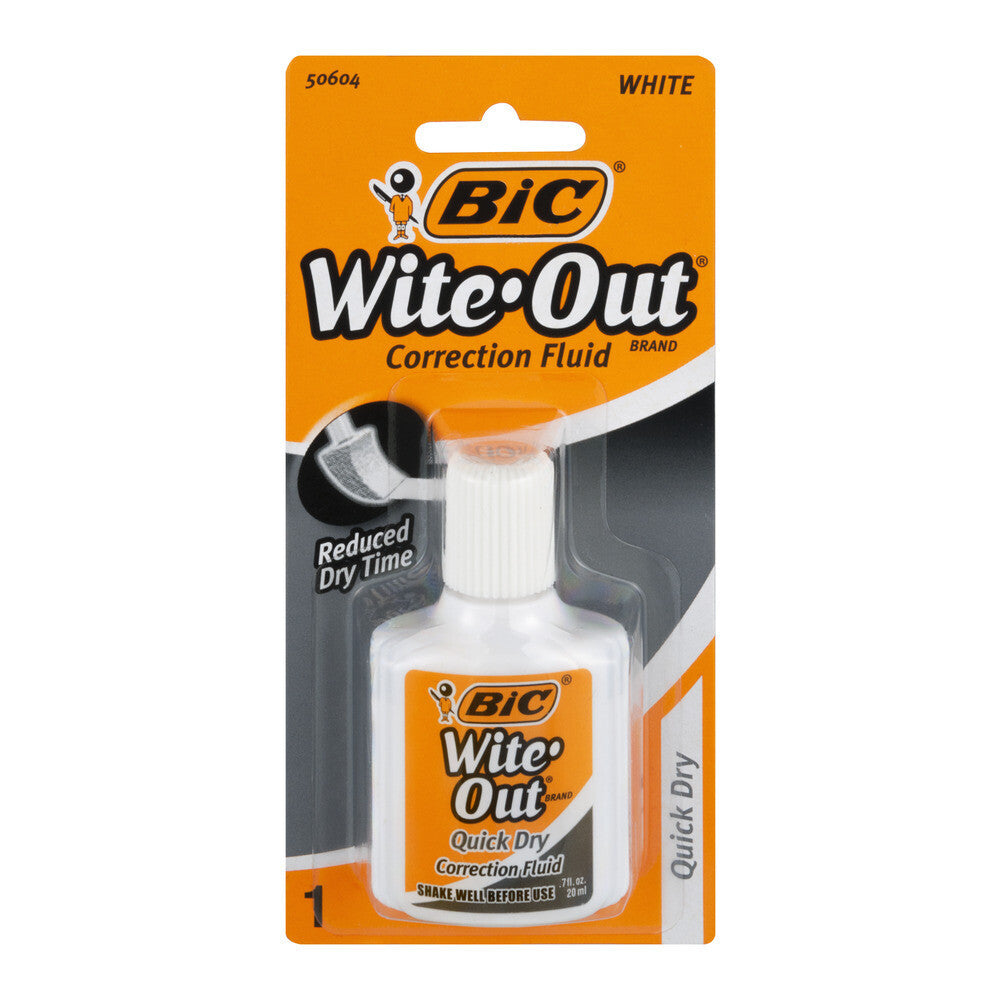 Bic Wite-Out Correction Fluid 6 in box – Zoom-X International