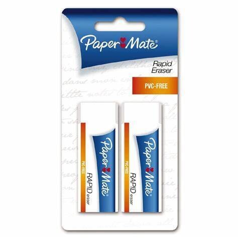 Paper Mate Eraser 2 in pct. (12 in Box) – Zoom-X International