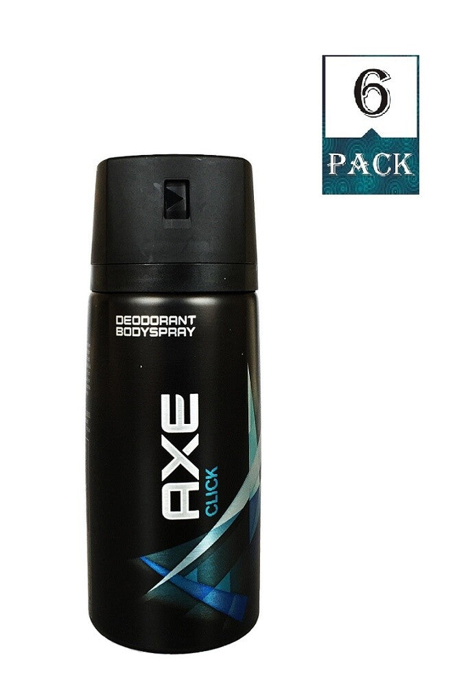 DEODORANT AXE Aerosol CLICK 150ml 6 in Box – ZoomX International