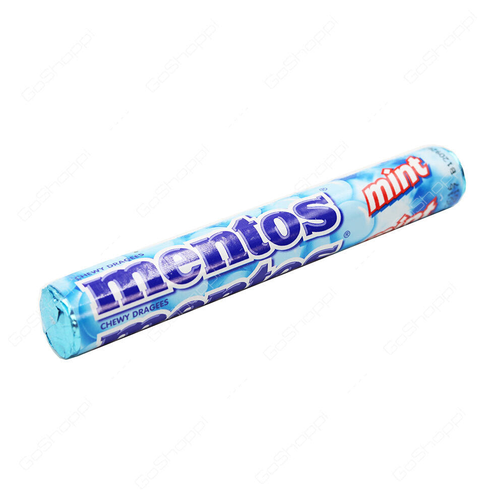 Mentos Chewy Dragees Mint (24 Rolls of 37.5g) – Zoom-X International