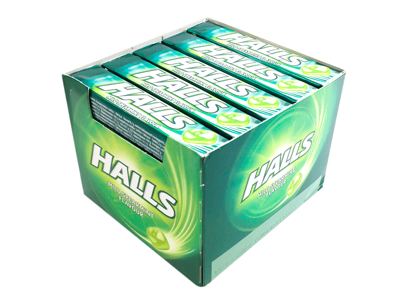 Halls Mild Spearmint (20 units of 33.5g) – Zoom-X International