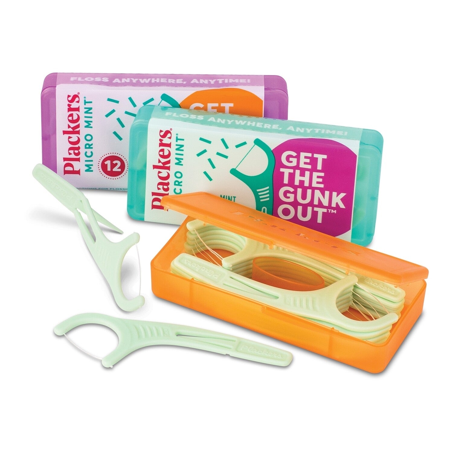 Plackers Micro Mint Flossers Travel Packs 24/Pack – ZoomXInternational