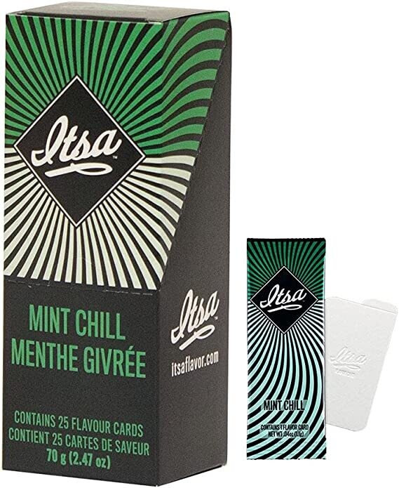 Itsa Mint Chill- 25 Flavour Cards – Zoom-X International