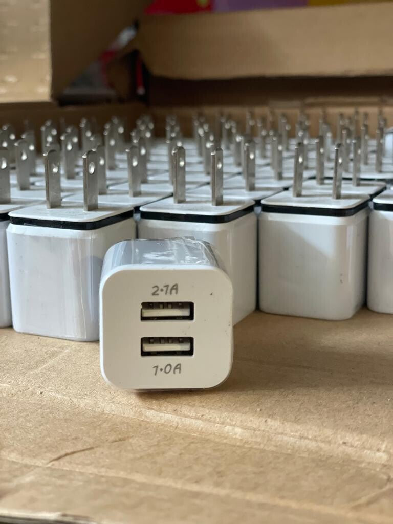 Double USB AC Adapter Wall Plug – Zoom-X International